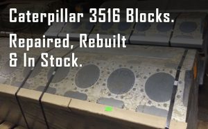 Cat 3516 Blocks - Inspections, Repairs, and Refurbishing - Republic Diesel